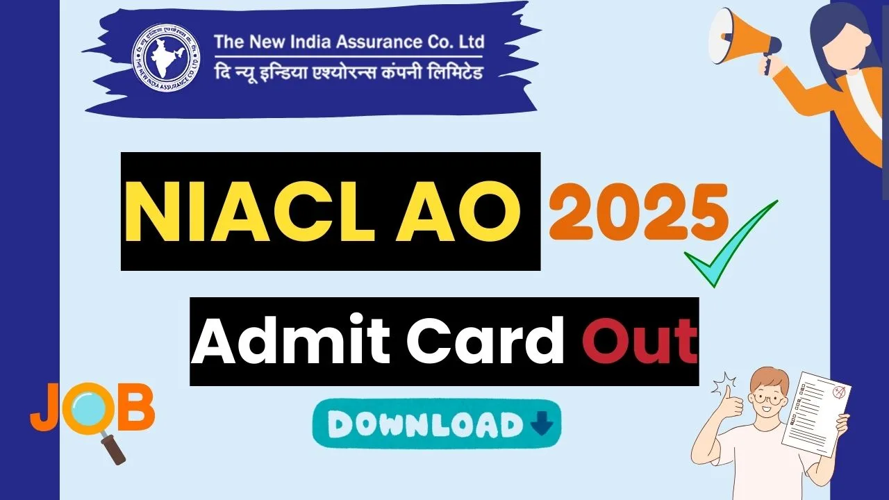 NIACL AO Admit Card 2025 Out – CHECK EXAM City & Date | सरल हिन्दी व्याकरण